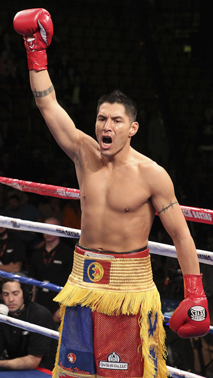 KO Fantasy Boxing: George Comanche Boy Tahdooahnippah vows he'll return