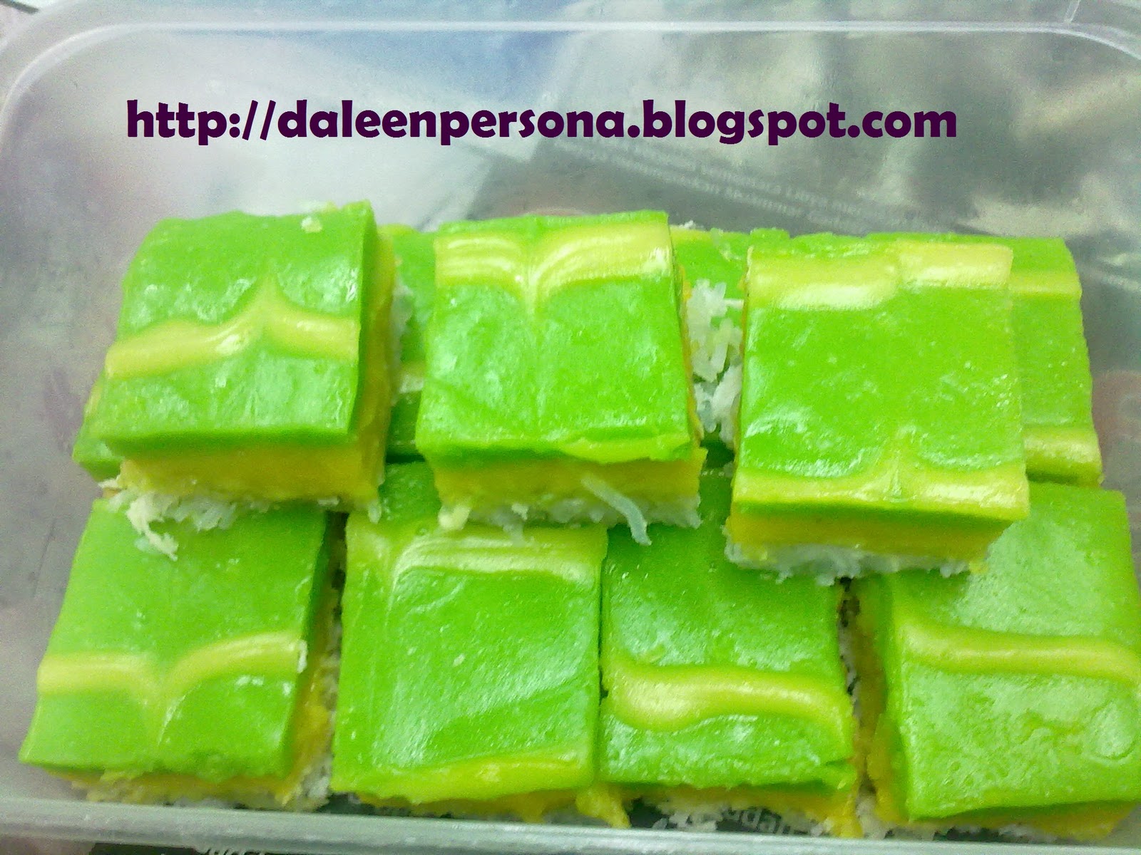 Dapur Chomey Aleen Aireish: KUIH TALAM TOKYO