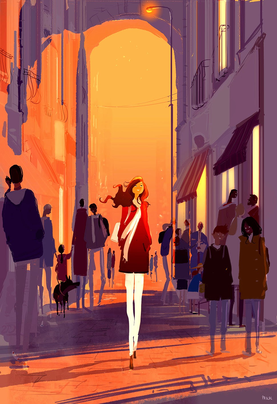 pascal campion: It's in winter, sometime between the afternoon and the ...