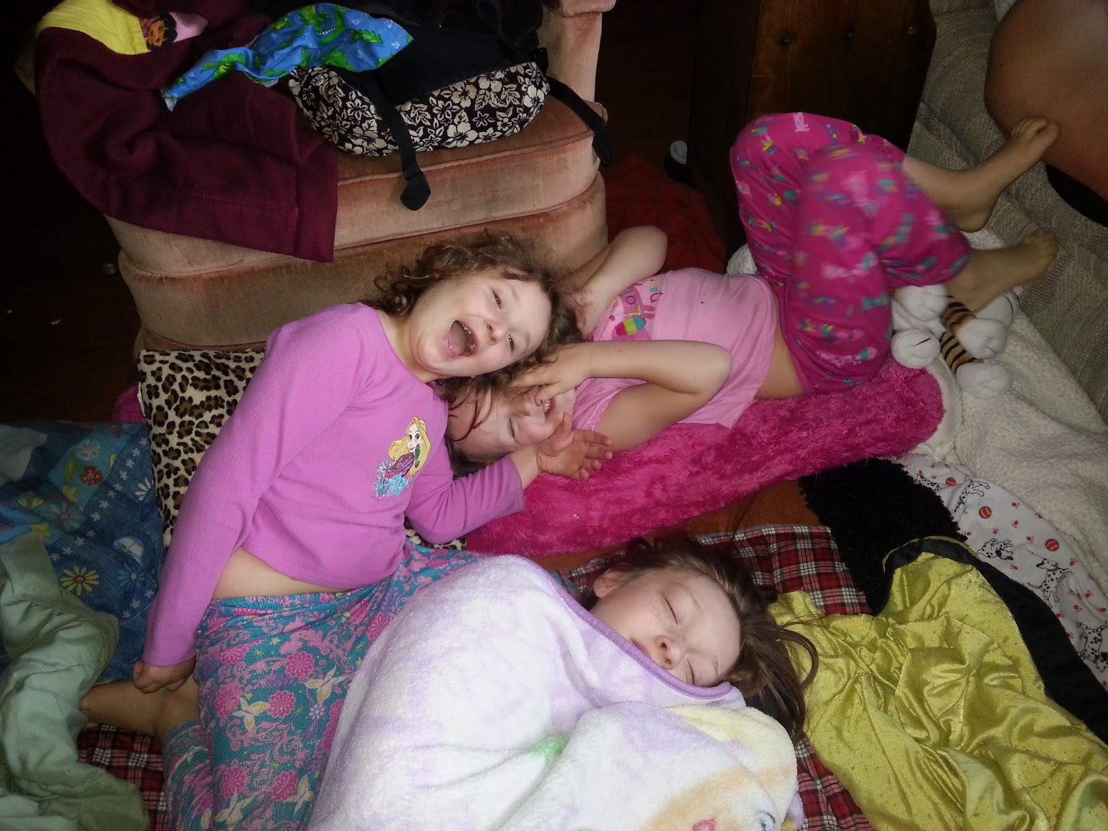 These Happy Golden Years: Gabriella's First Sleepover with Cousins!