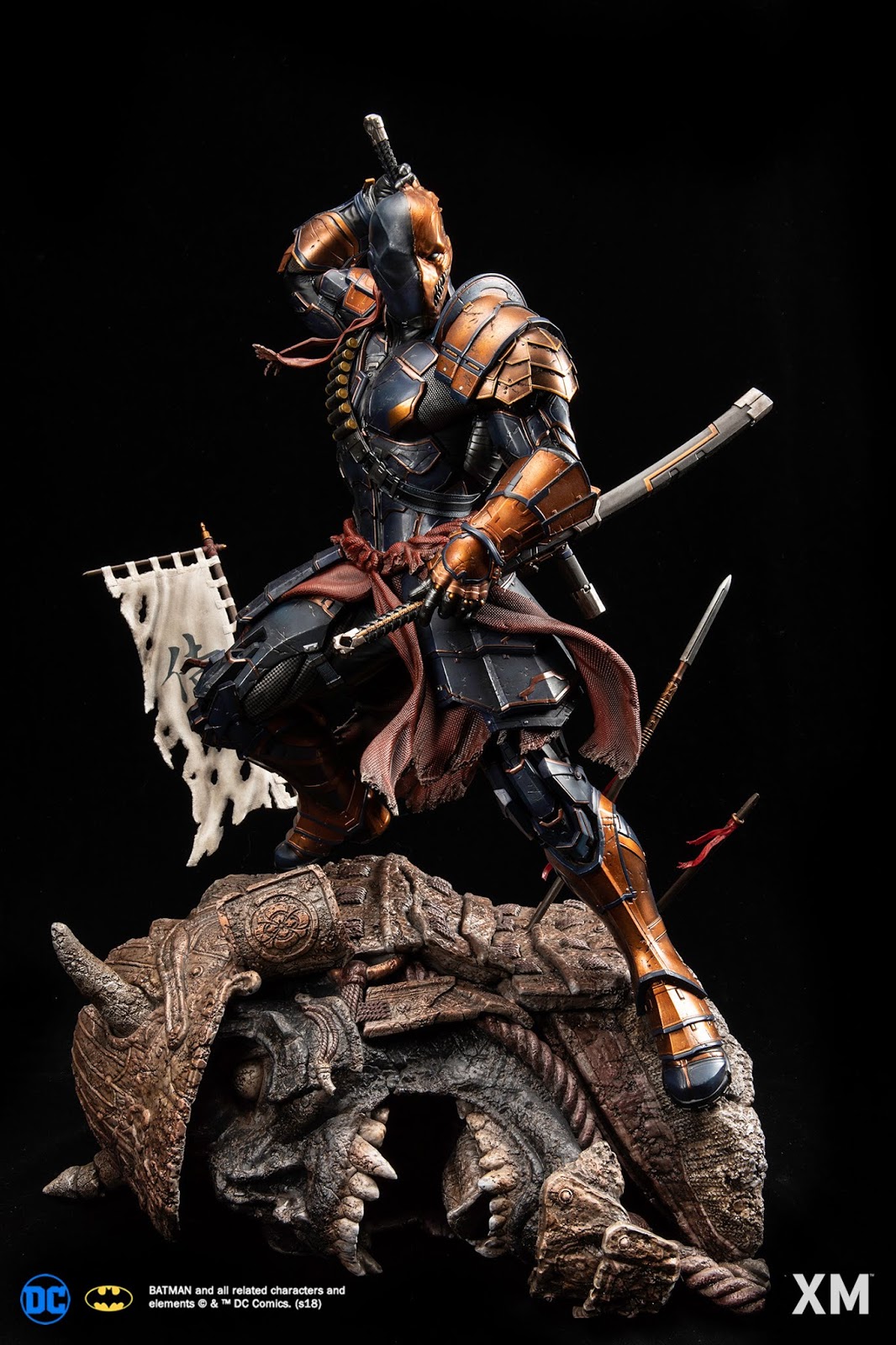 The Deathstroke Files: Deathstroke Samurai Statue From the XM Original ...
