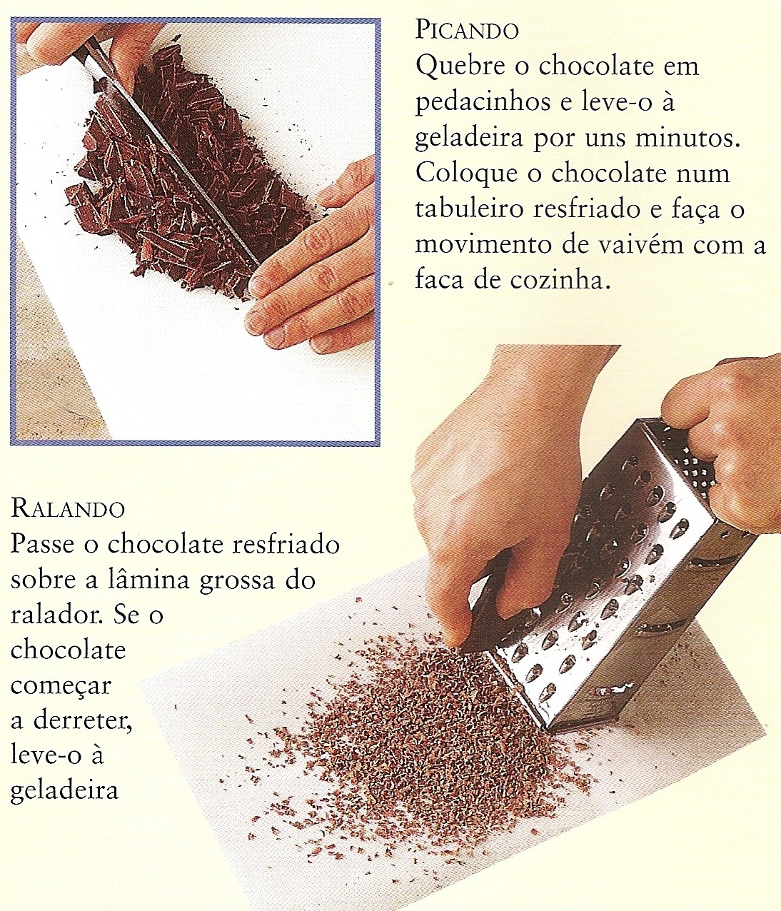 Receitas de Refeições Rápidas, Fáceis e Práticas: CHOCOLATE