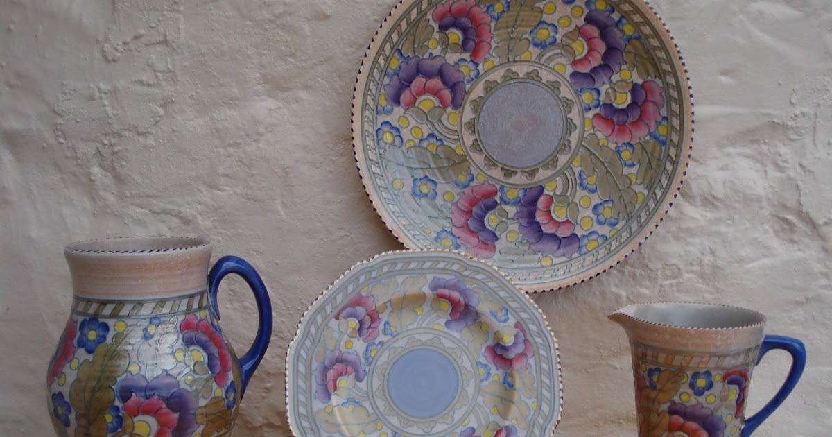 Crown Ducal & Charlotte Rhead Pottery: 2801 - Danube