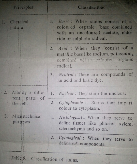 STAIN | DEFINITIONS | PREPARATION | USES