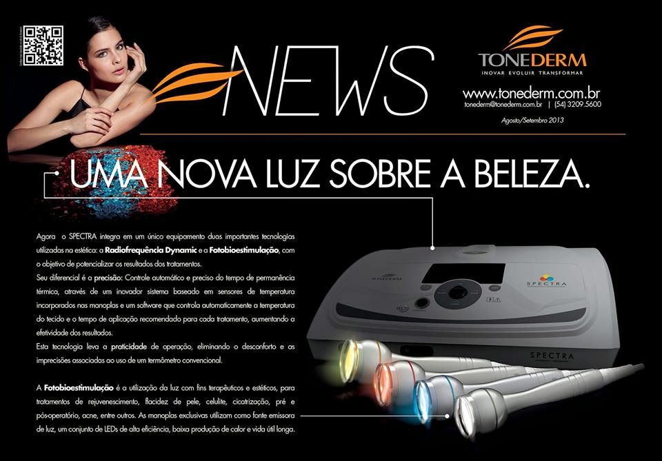 Carina dos Anjos : NOVO SPECTRA TONE DERM