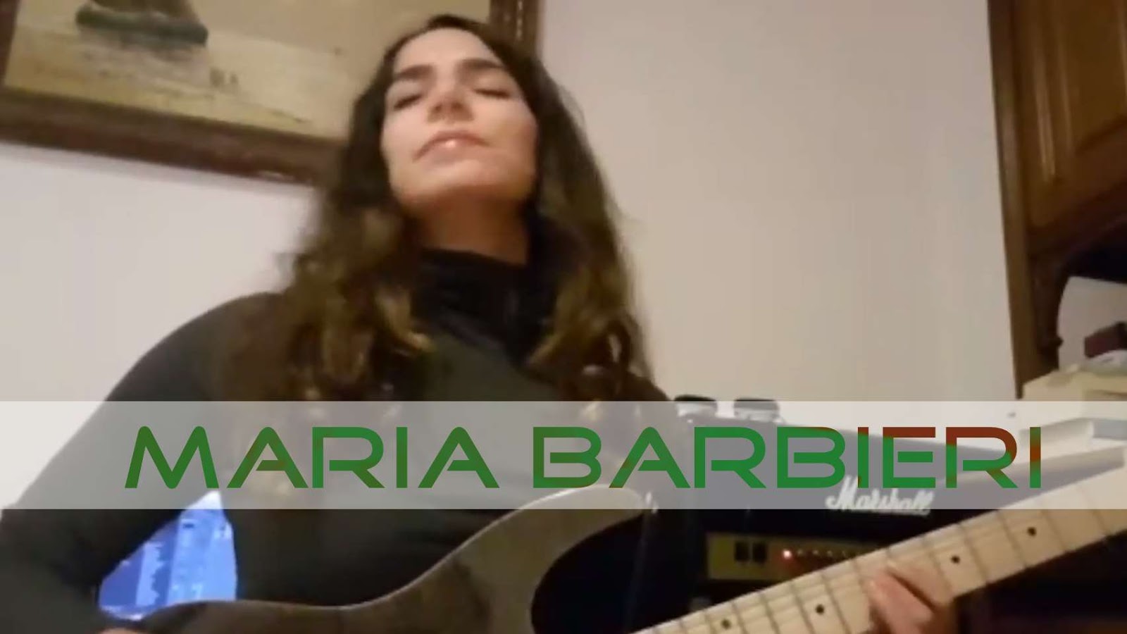 Maria Barbieri: This is my cover of È festa - PFM