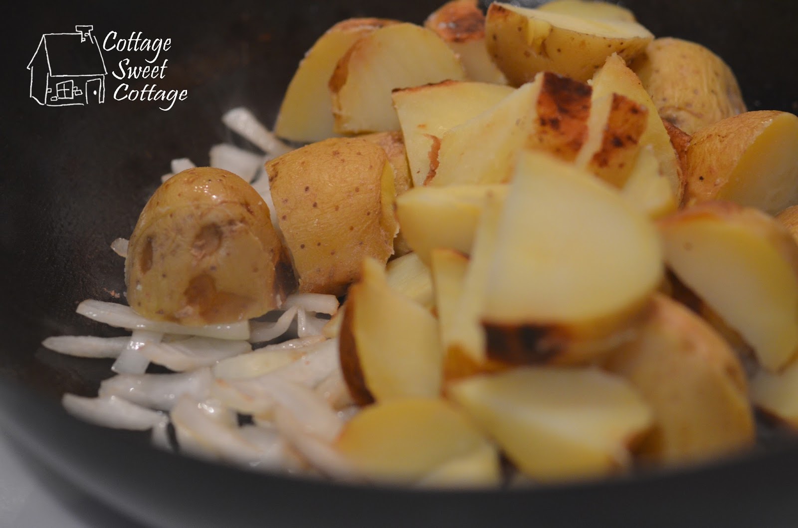 Cottage Sweet Cottage: Easy Fried Potatoes
