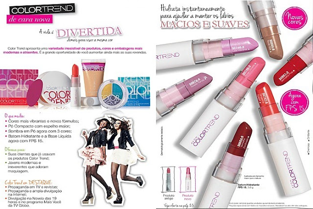 Ma Chérie: Avon - Linha Color Trend