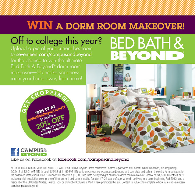Seventeen Dorm Makeover Contest