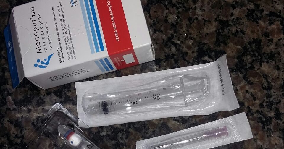 40 semanas : As injeções de Menopur ...como foi cada aplicação