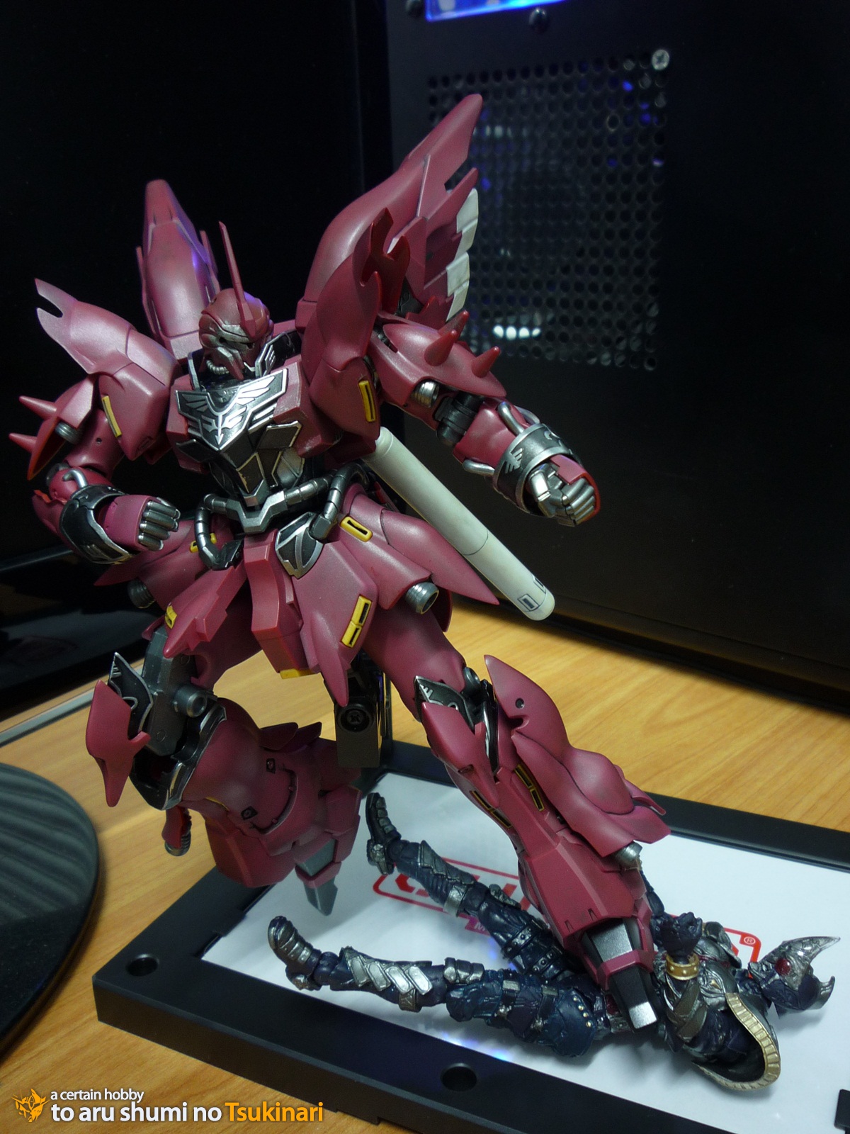 HGUC Sinanju Custom WISP 5 - Weathering ~ To Aru Shumi no Tsukinari