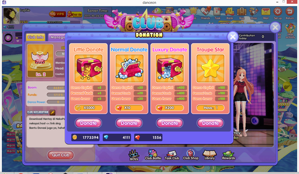 DanceOn 3D Anime Dancing Game Terbaik 2017