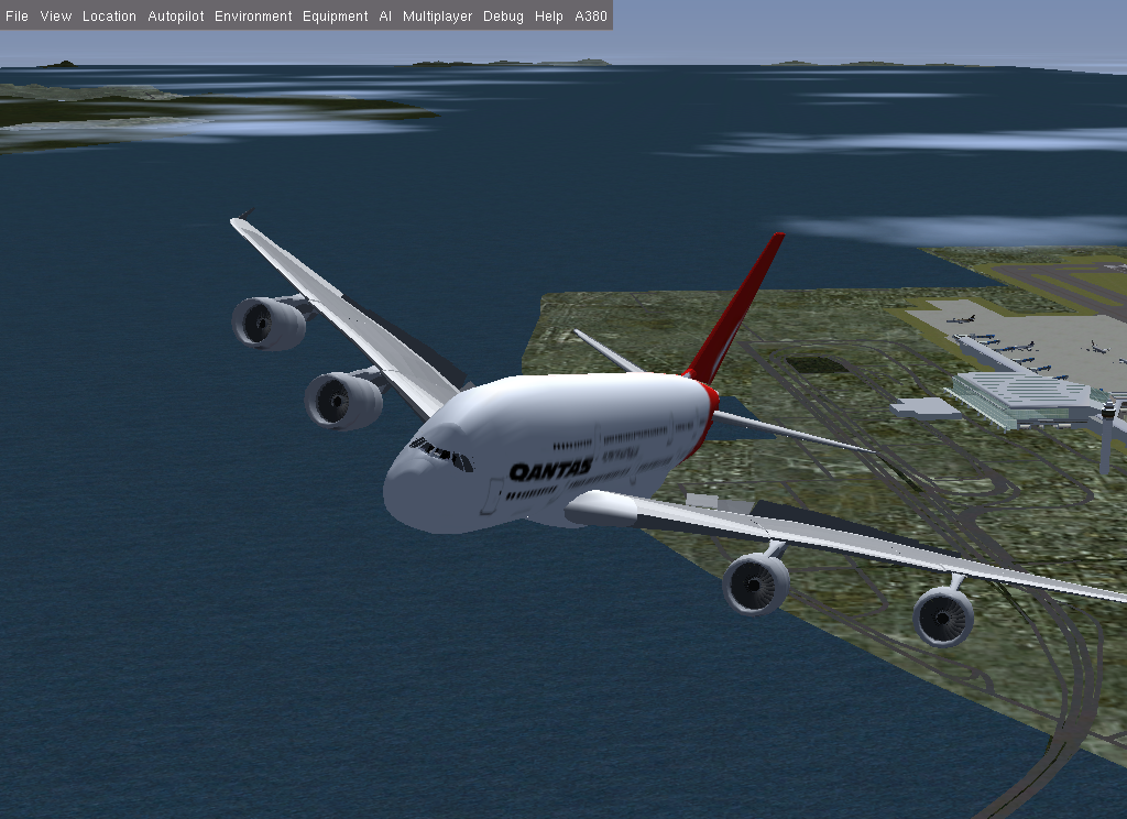 Airbus A380 FlightGear V-2.4