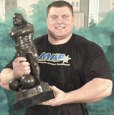 Strong Man: Strong Man: Zydrunas Savickas (Lithuania)