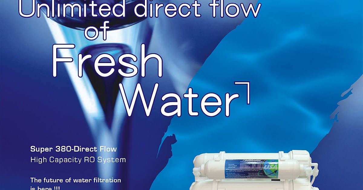 PurePro® Super380-Direct Flow Reverse Osmosis Water Filter System