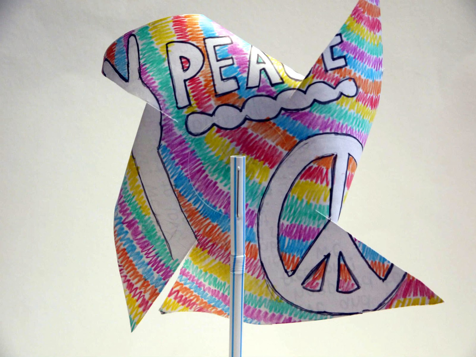 Miamisburg Middle School Art: Pinwheels for Peace: The Update!