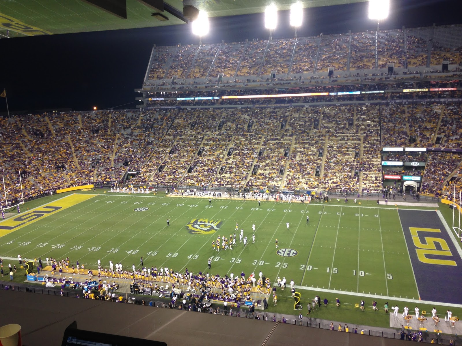 The Press Box by David Carducci: Kent State at LSU Live Blog