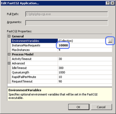 Softminer.Net: Increase fast CGI max request on IIS 7
