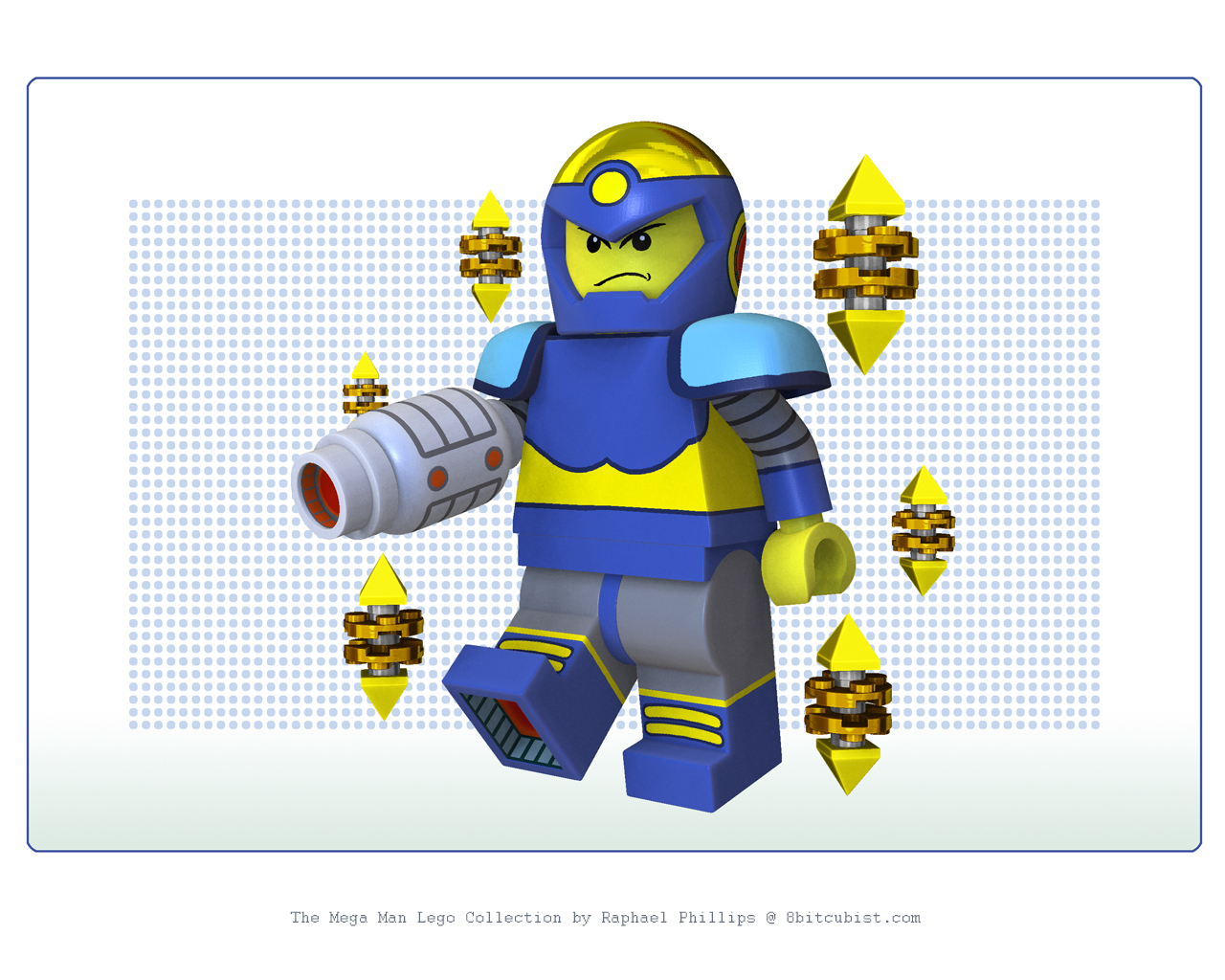 Bomb.Ass.Bricks: 10.19.10 - The Mega Man Lego Collection: Series 2, The ...