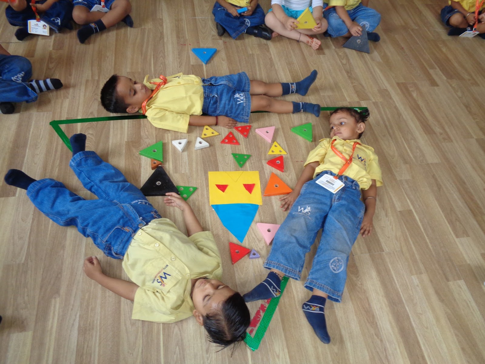 On the top of the World...: Introduced Triangle shape (Nursery) on 3.08 ...