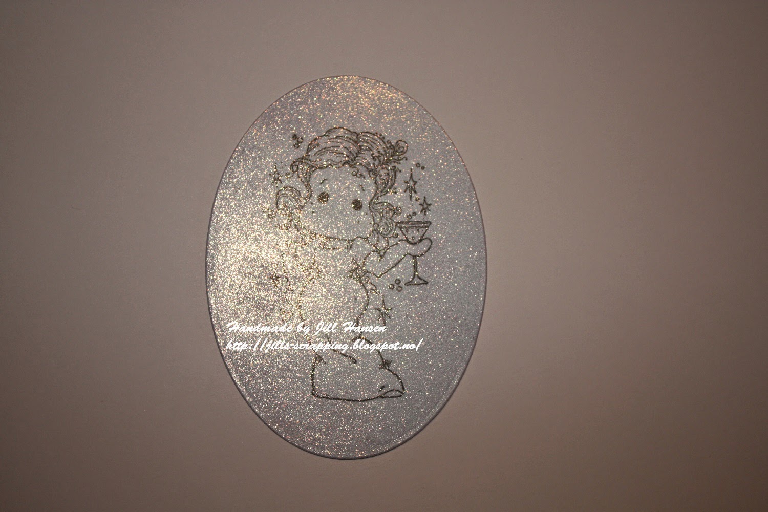 My Magnolia creations: GLITTER TUTORIAL WITH COPICS