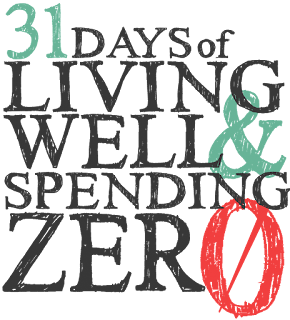 Spending Zero Challenge – Inspiration Clothesline