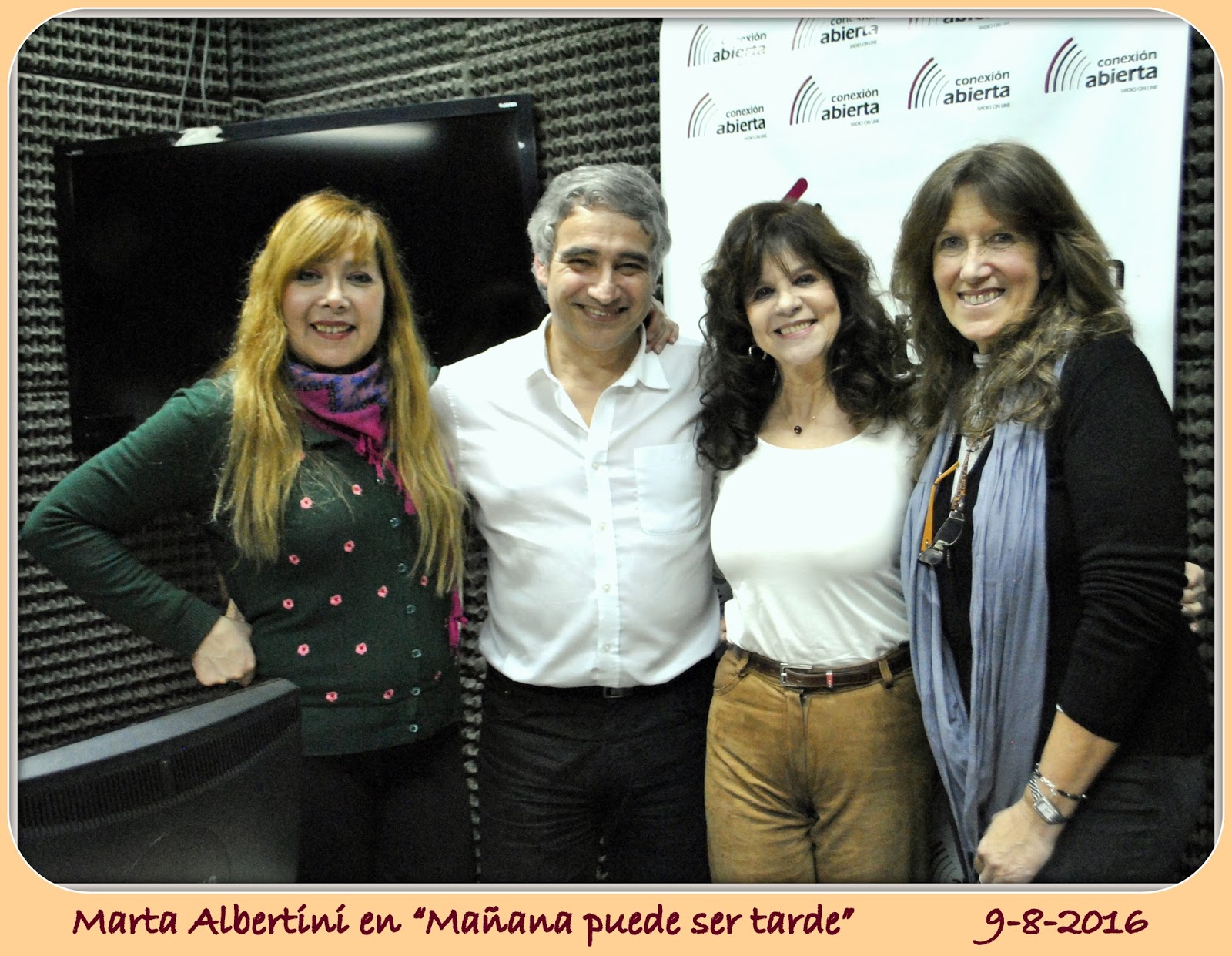 "Mañana puede ser tarde" (Programa de Radio): Prog. Nro. 322 >>> Marta ...