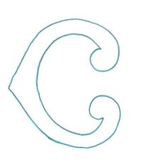 MaestrosComoTú: LETRAS CURVAS