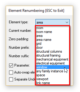 Revit Add-Ons: Free Element Renumbering Add-in