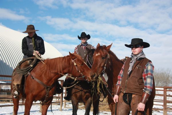 Predator Friendly Ranching : Photo Friday: The cowboys of Shady Lane..