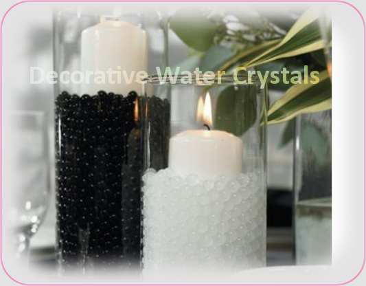 DIY Wedding Centerpieces with water beads
