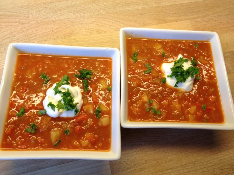 Annis lækkerier: Rød linsesuppe