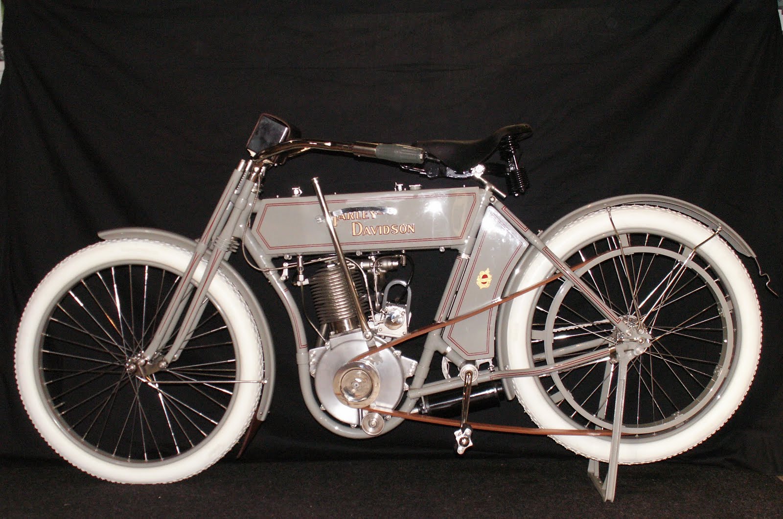 1910 Harley-Davidson Silent Gray Fellow | BIKER MOTORCYLE