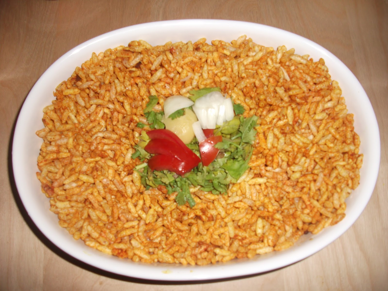 Recipes and Experiences: Masala Pori/Masala Puffed Rice/Masala Murmura