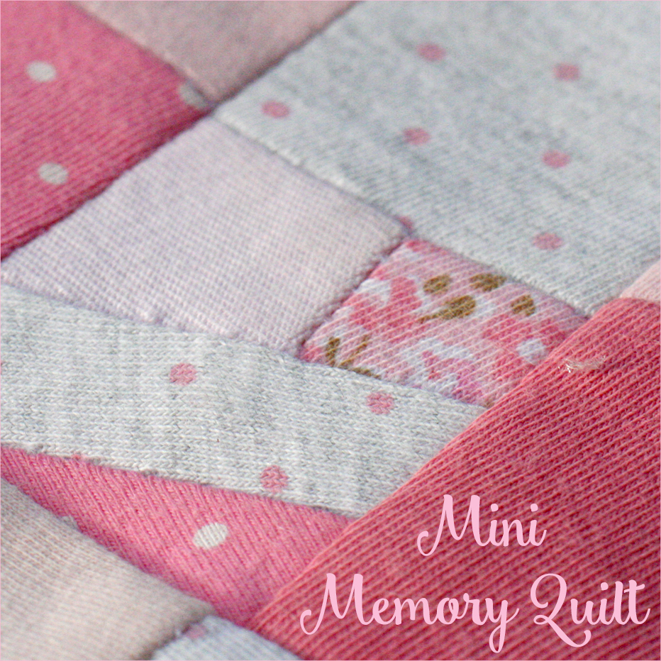 Pale Blue Corner: Mini Memory Quilt Part 1