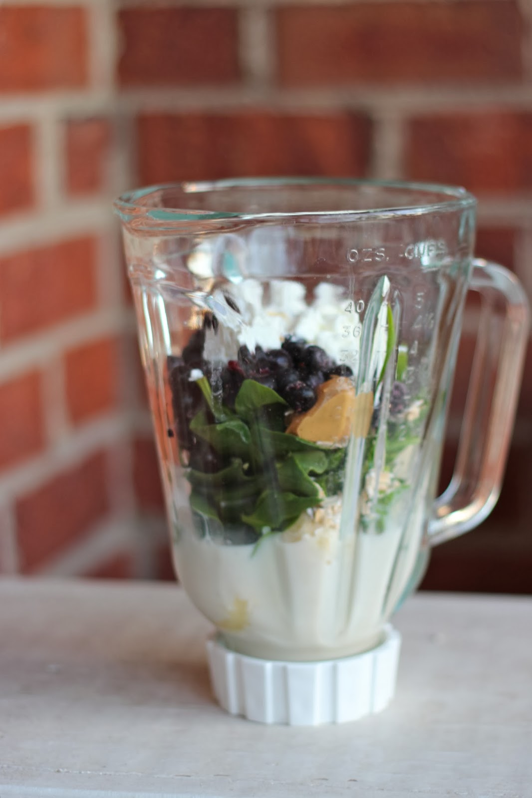 Hand Me Down Style: blue smoothie