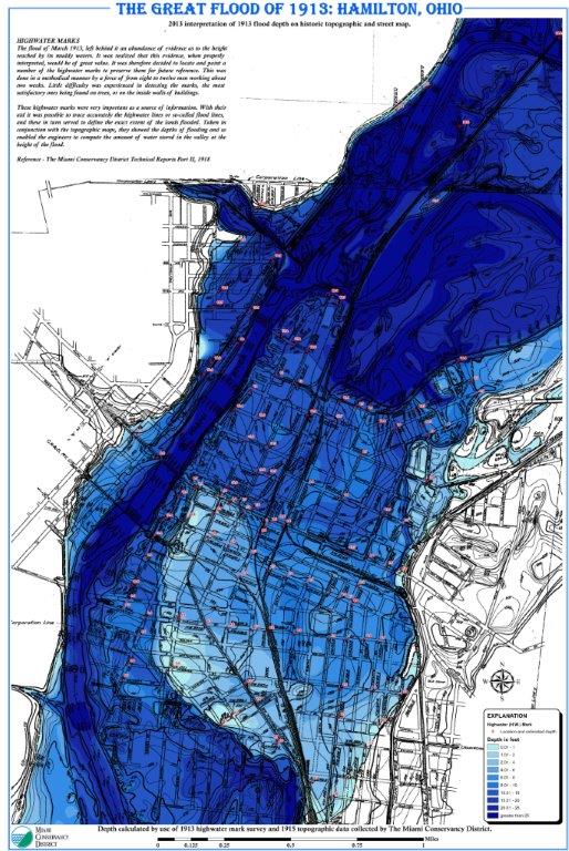 'Our National Calamity': The Great Easter 1913 Flood: Mapping Disaster