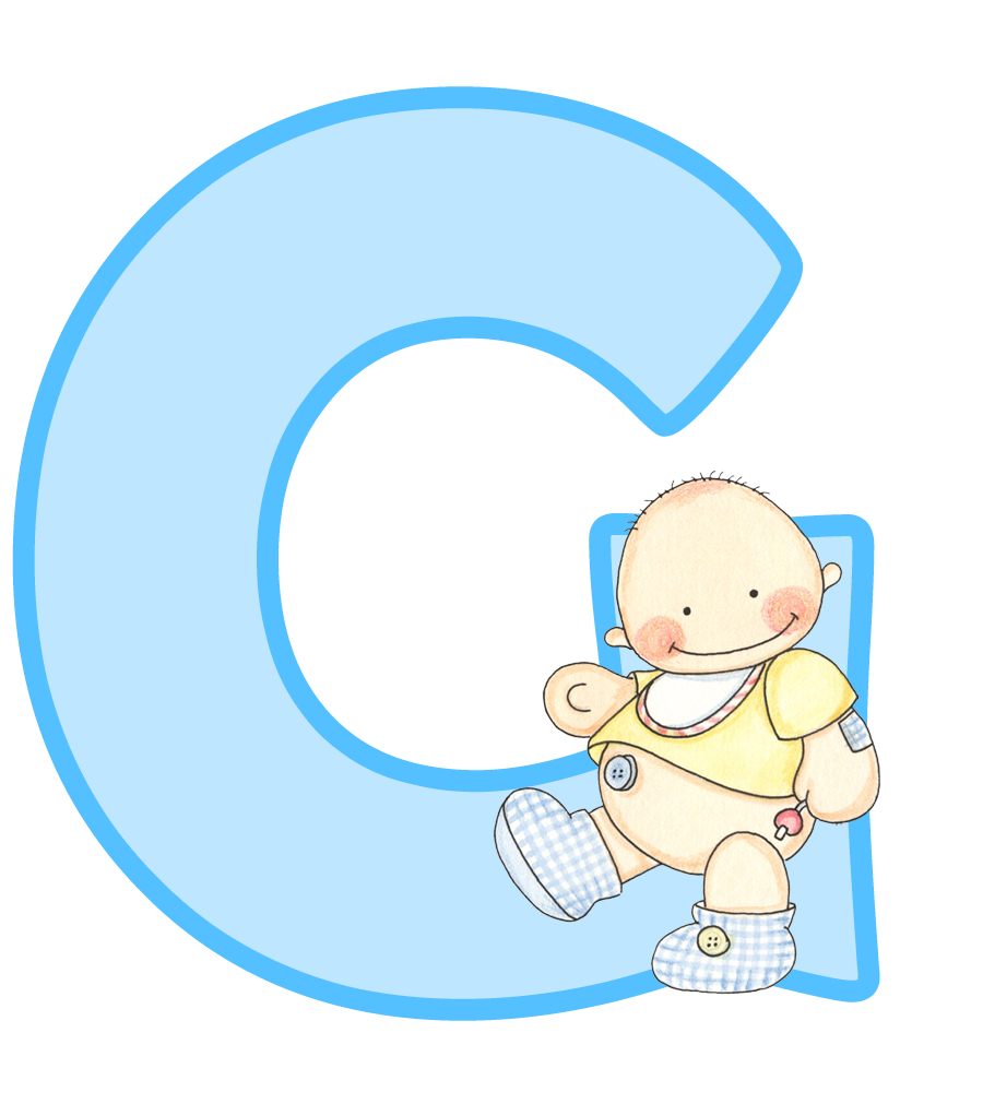 Alfabeto con lindo bebé. - Oh my Alfabetos!