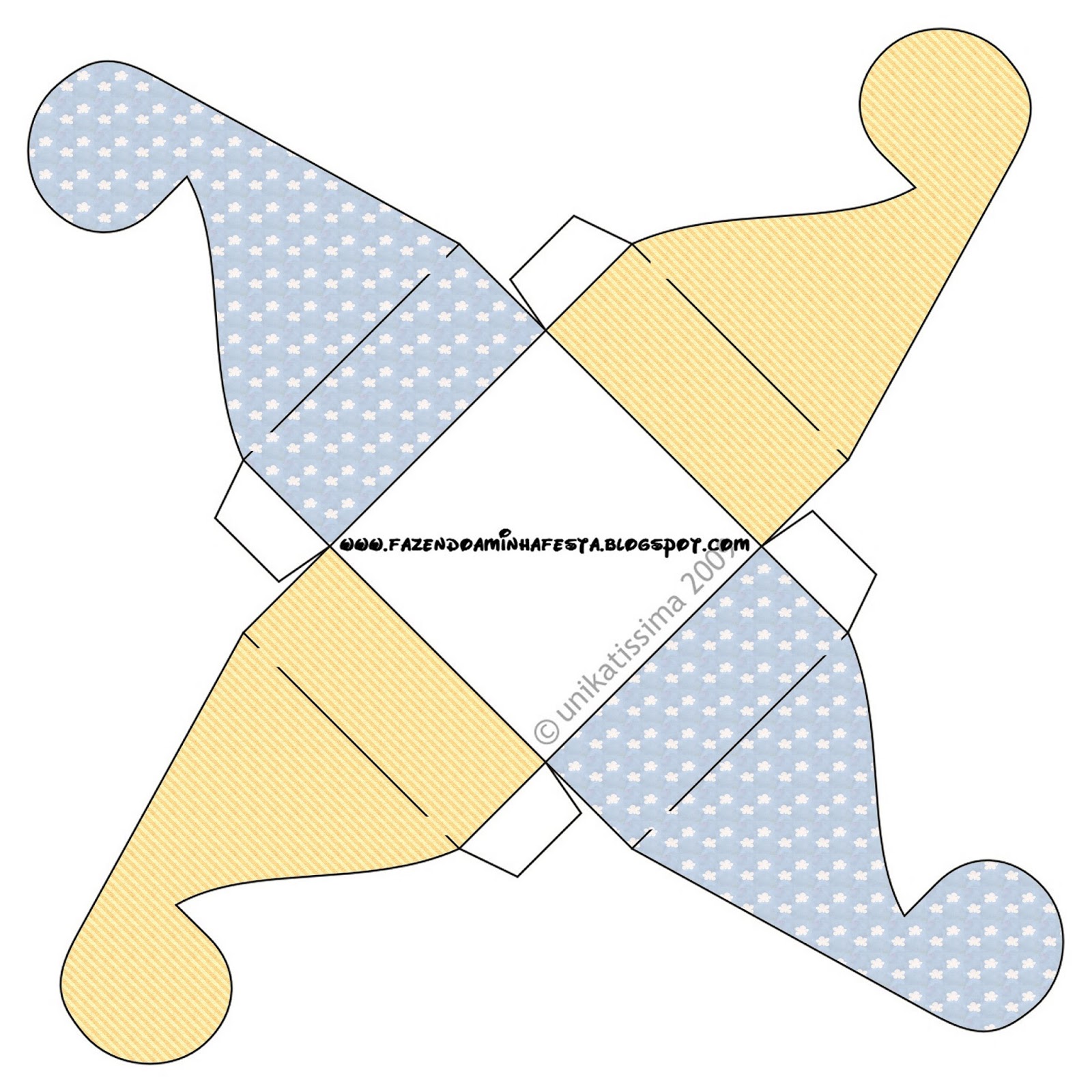 Clouds: Invitations and Free Printable Boxes. - Oh My Baby!