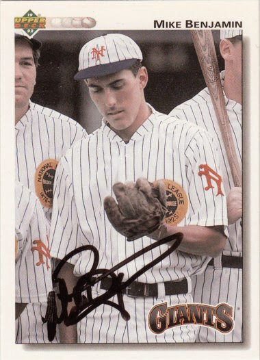 Daily Autograph: Mike Benjamin