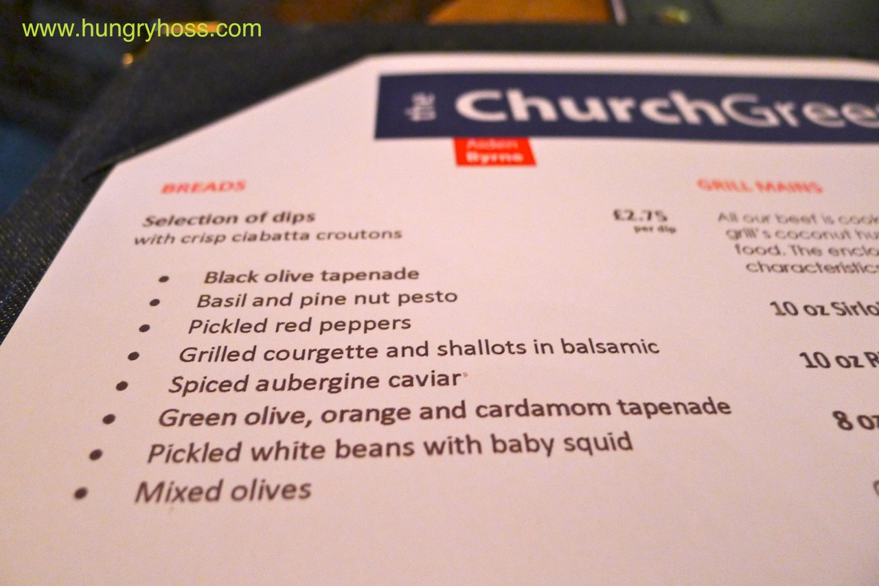 HUNGRY HOSS: Aiden Byrne’s Church Green British Grill