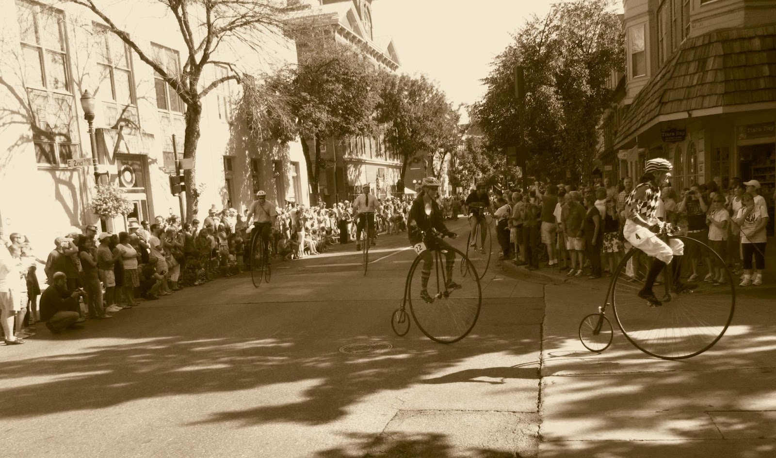 pa biker: Frederick High Wheel Race