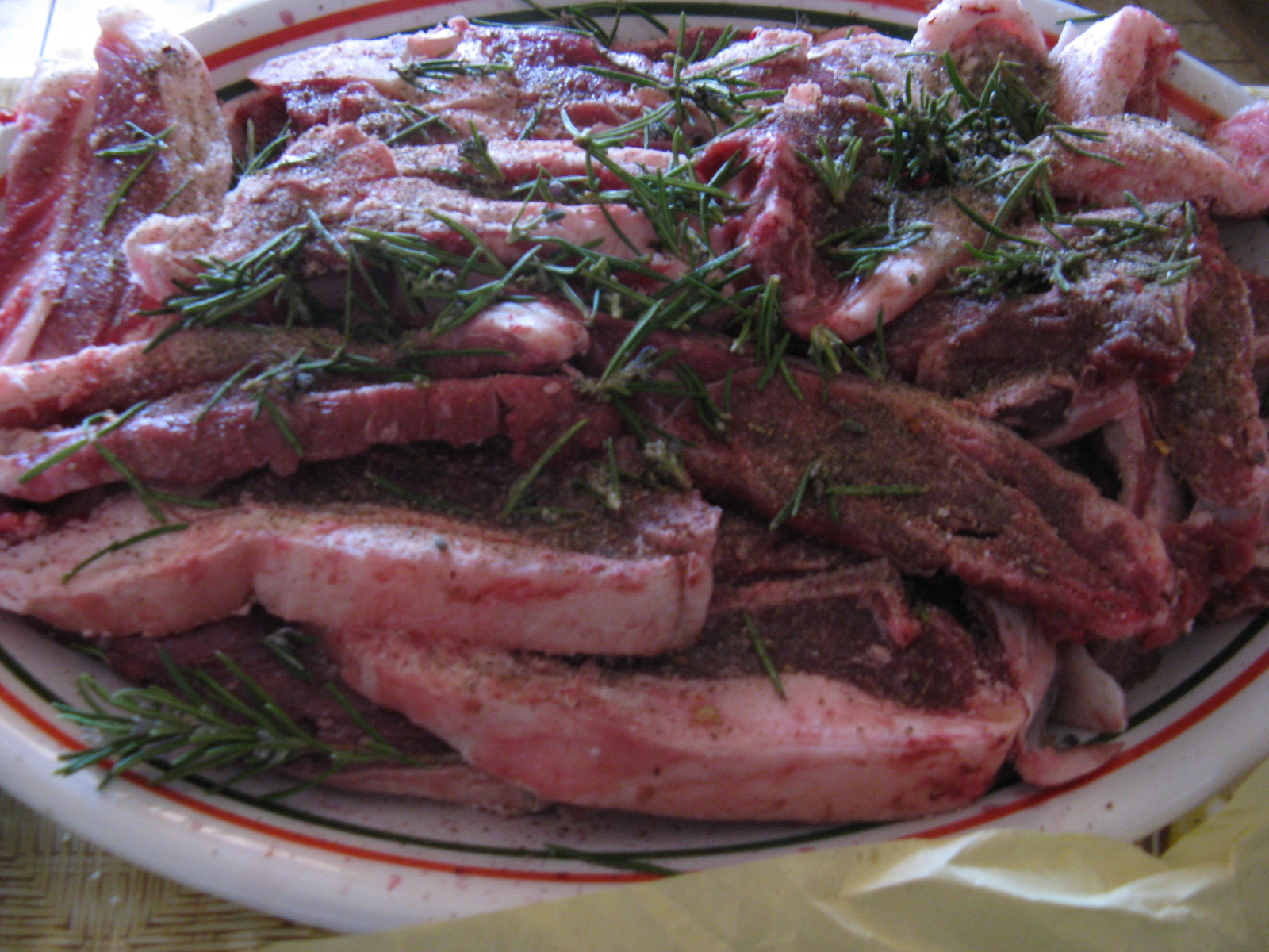 Pecora alla griglia - Seduti a tavola