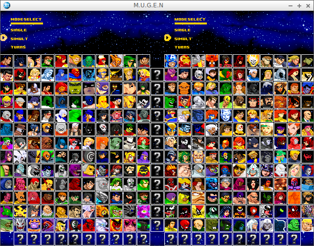 Fichas de Superheroes Marvel y DC: Superheroes 2000 Mugen