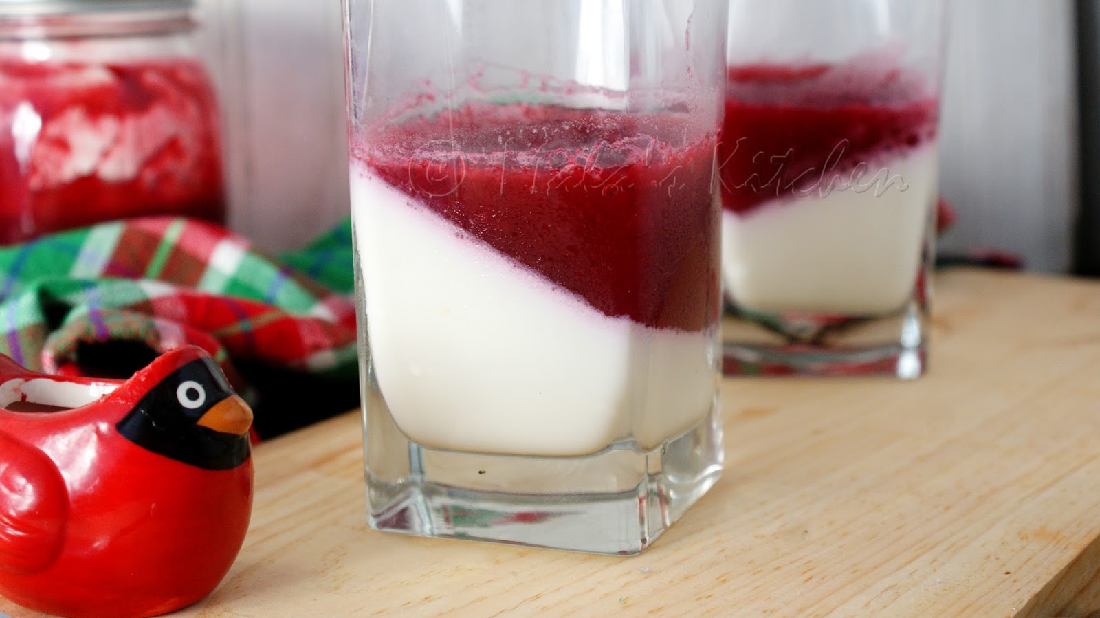 Cranberry Panna Cotta - Malas-Kitchen