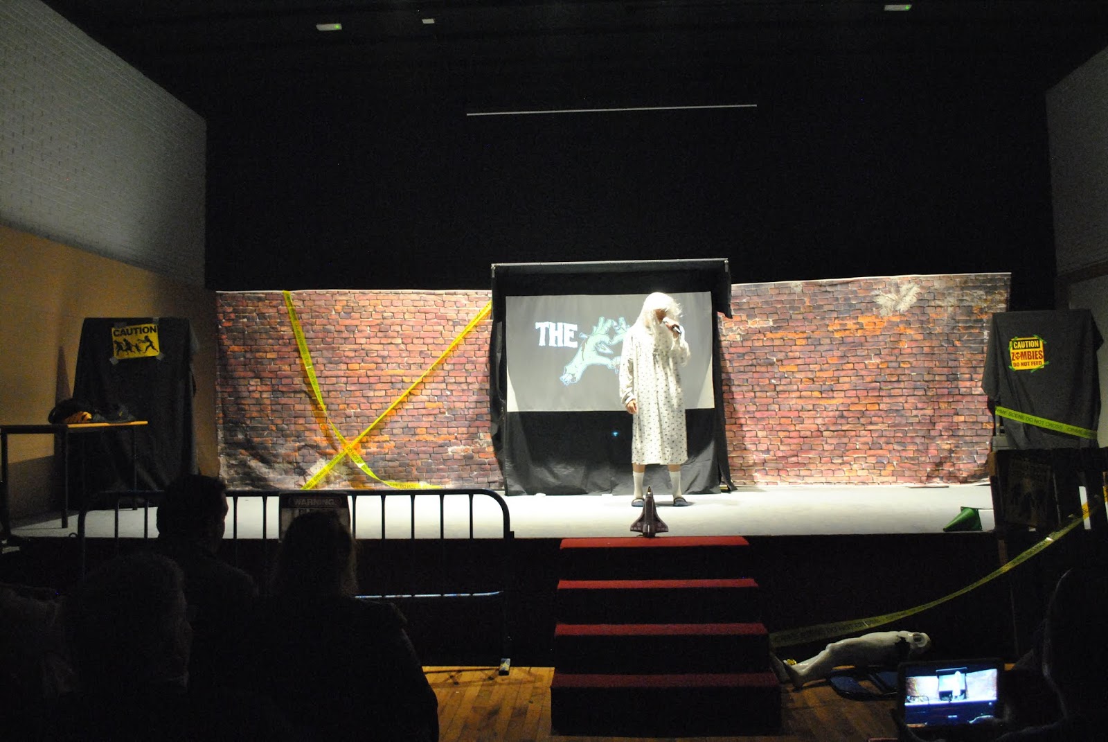 Zombie Theater Stage Sets