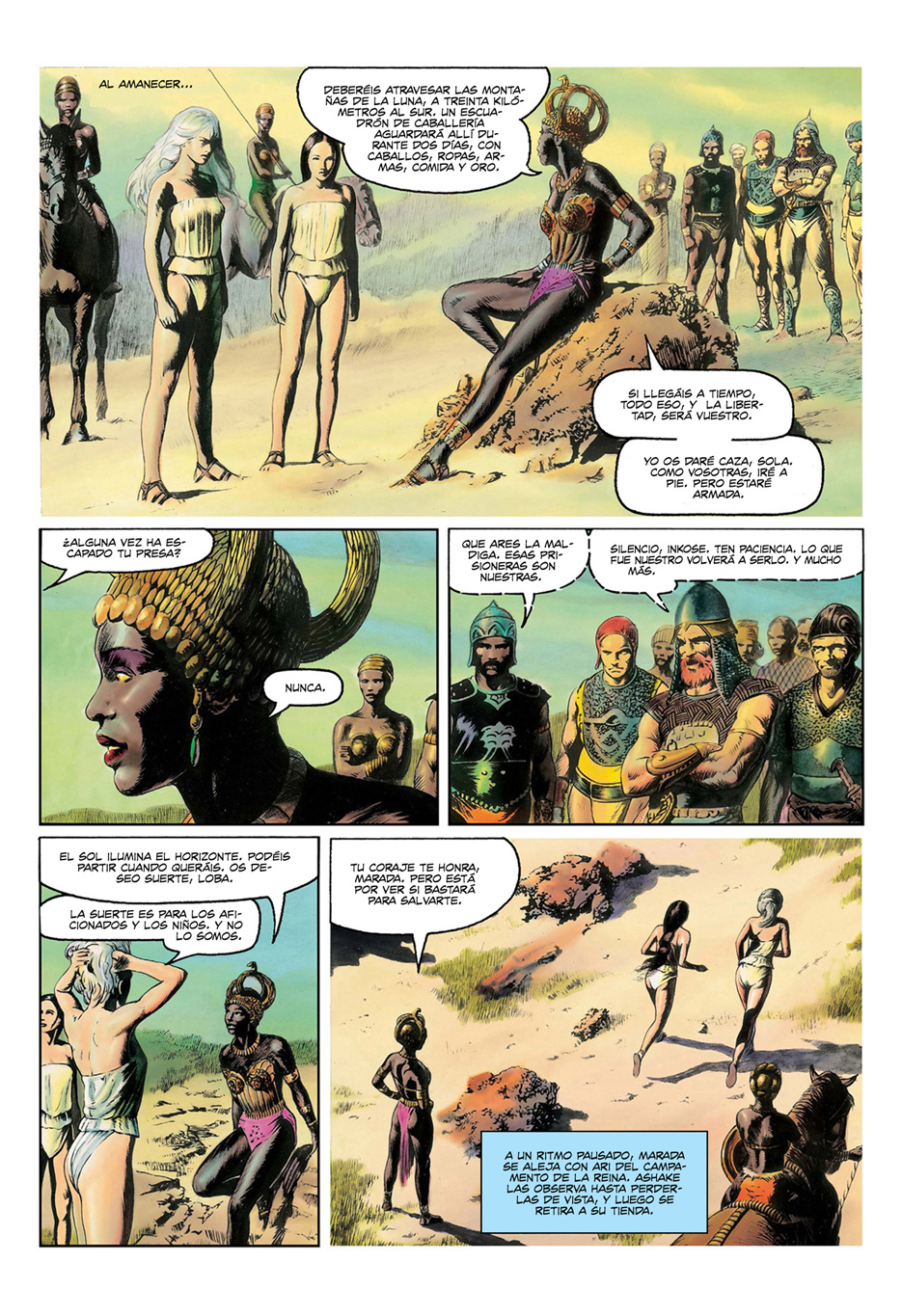 Los comics de Machete: Marada, la mujer lobo: Cacería real