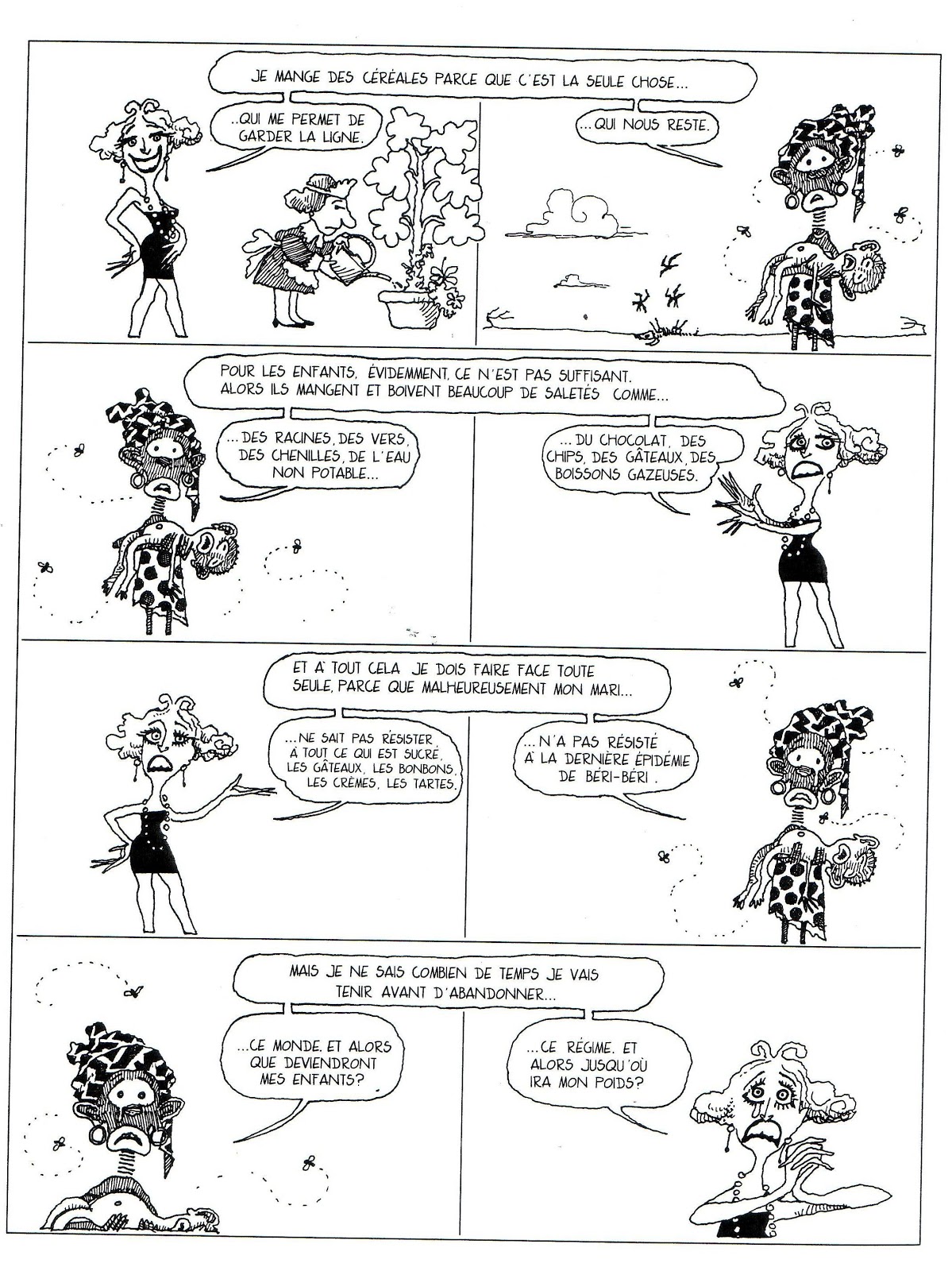 les brillants élèves de 6e année de St-Donat: De la BD pour réfléchir