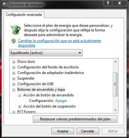 Informatica: Apagado Windows 7