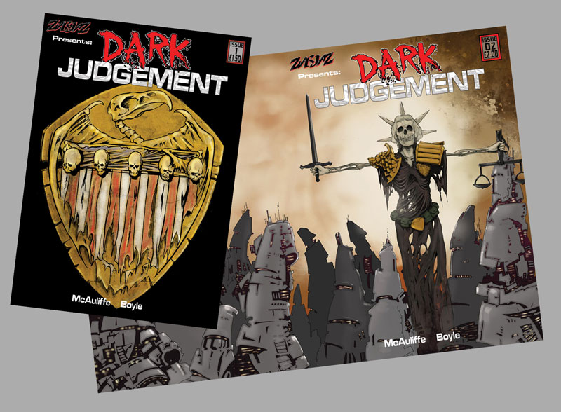 The Quaequam Blog: DARK JUDGEMENT 2- Cover.